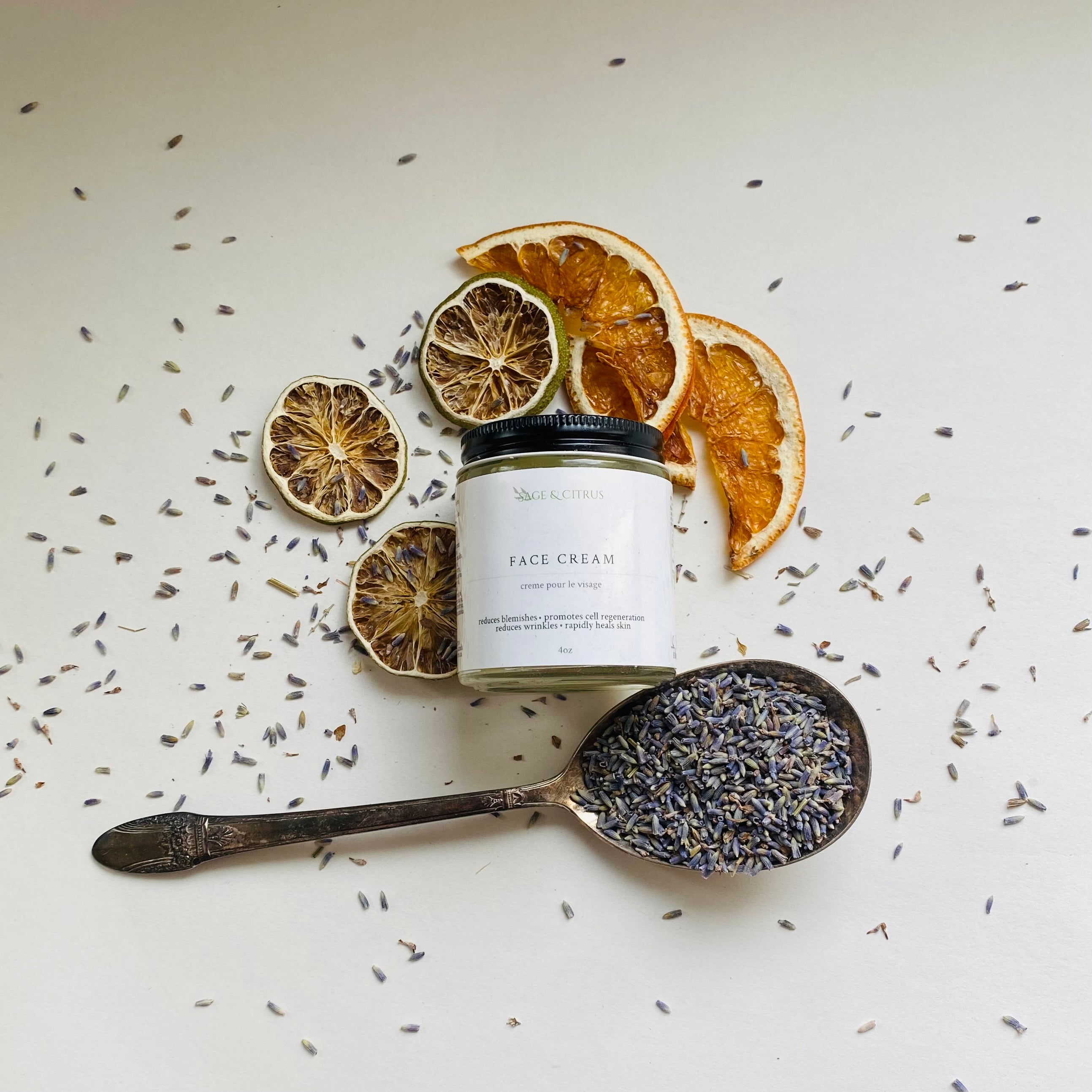 Face Cream – Sage and Citrus Skincare